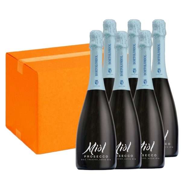 Bortolomiol Prosecco DOC Extra Dry Miol – 6 Bottiglie – Magnani Bruno