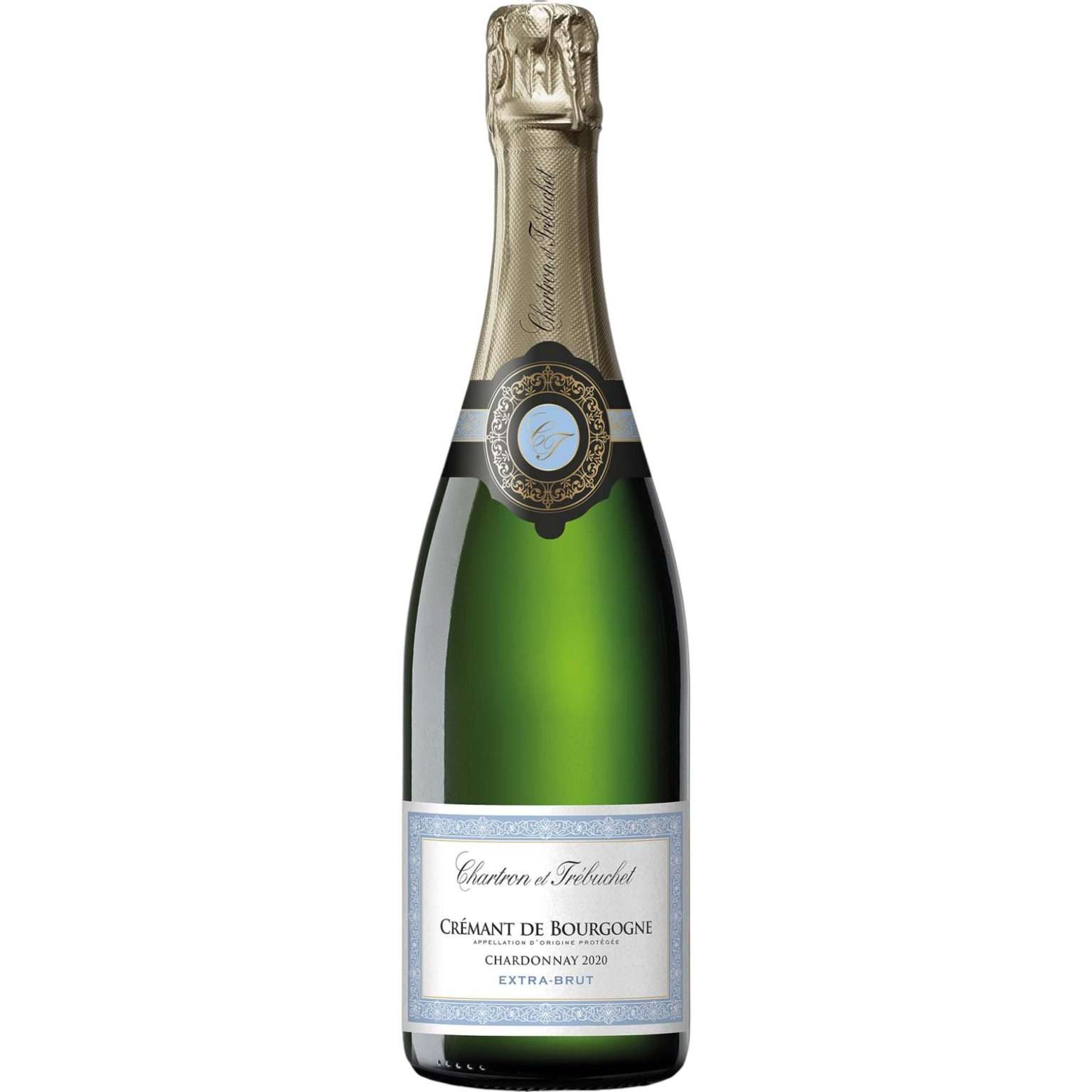 Chartron et Trèbuchet Cremant de Bourgogne AOC Chardonnay Extra Brut ...