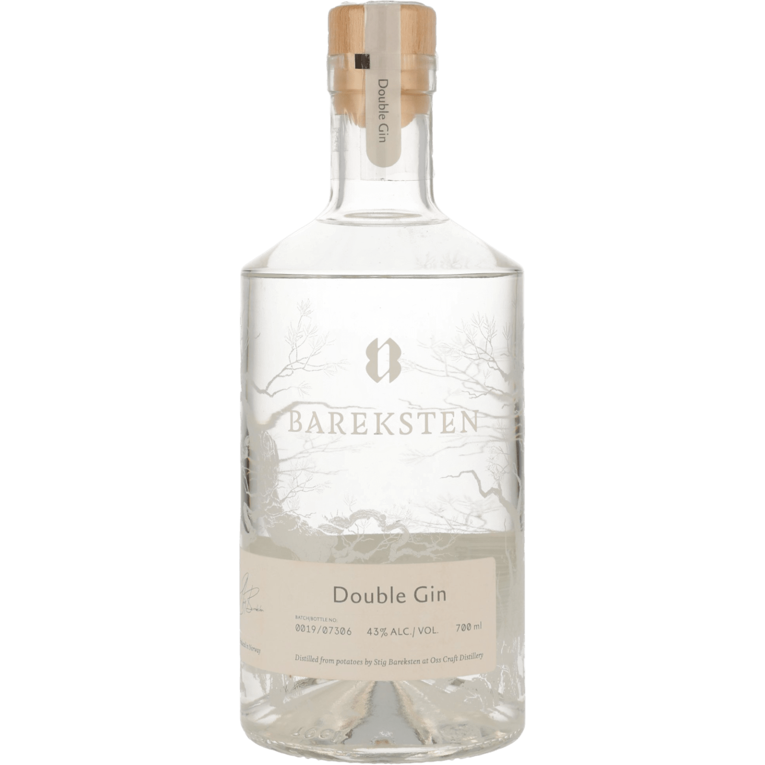 Gin Bareksten Double Gin cl. 70 - Magnani Bruno